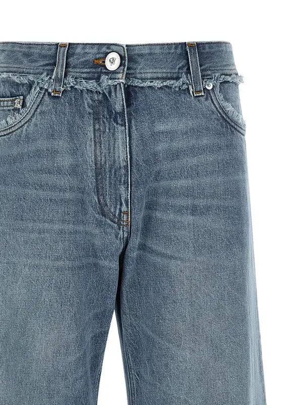 Versace Wide Leg Boyfriend Jeans