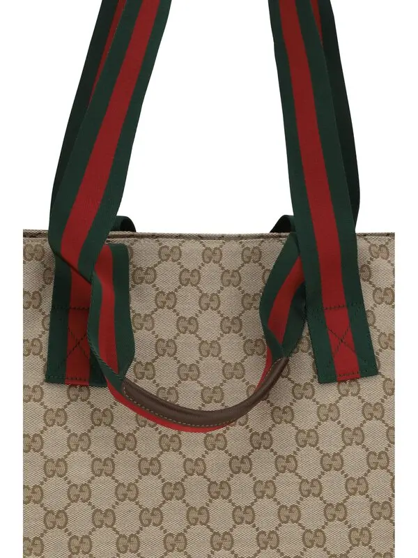 Gucci Small Gg Motif Tote Bag