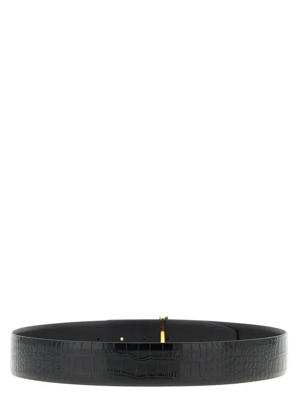 TOM FORD Reversible Crocodile Belt