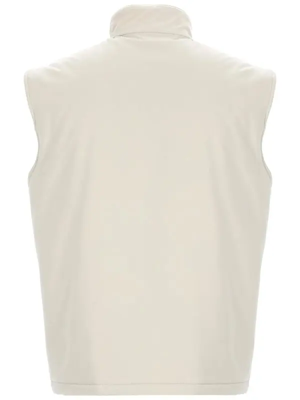 FAY Turtleneck Vest - Cream