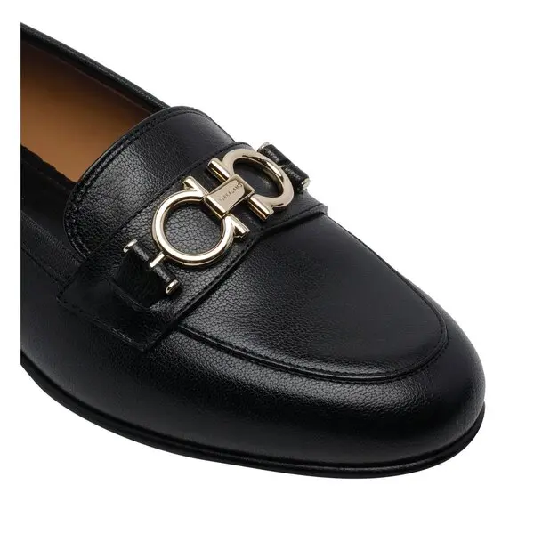 FERRAGAMO Gancini Ornamento Loafers