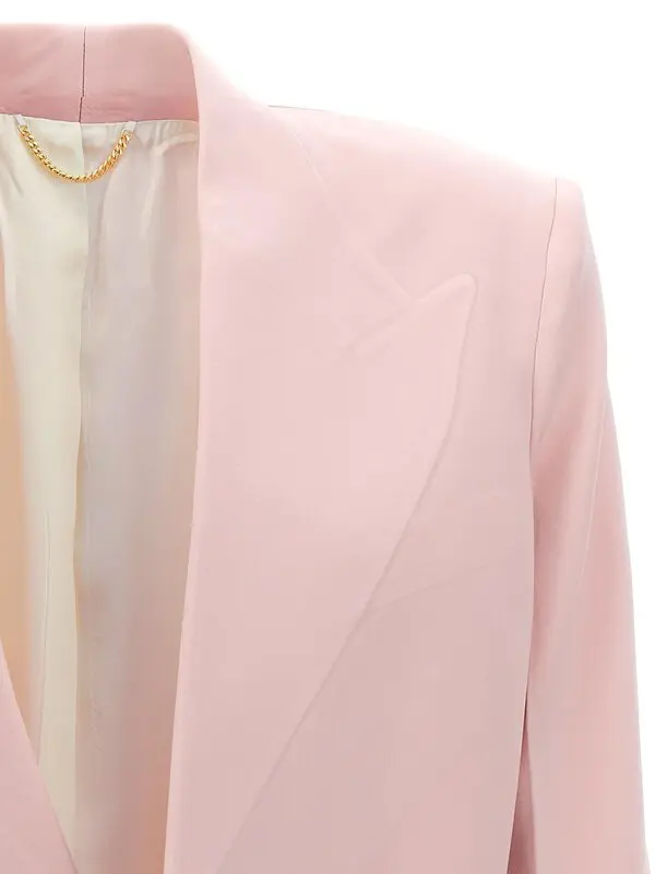 Victoria Beckham Single-breasted Blazer Jacket