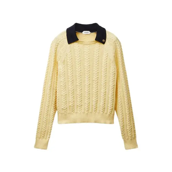 Versace Knitwear Jumpers - Yellow