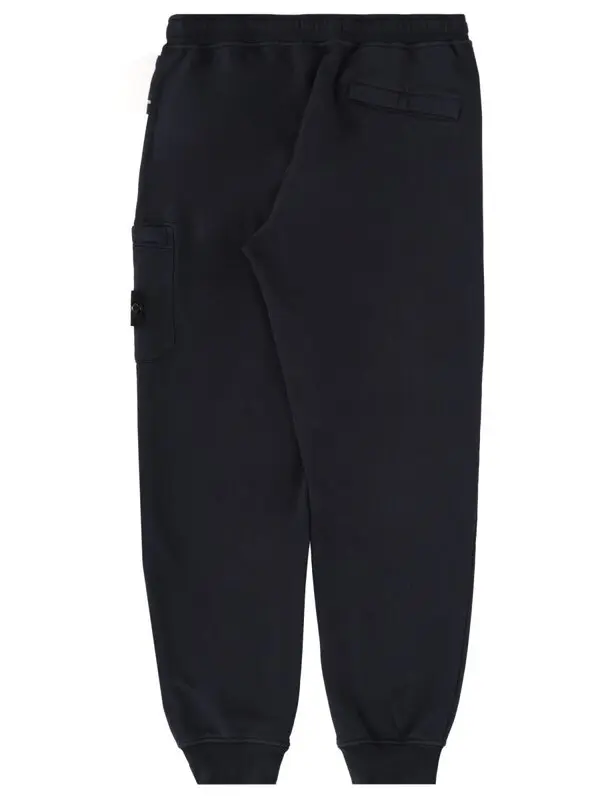 Stone Island Jogger Pants With Logo Patch