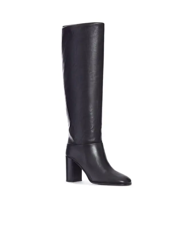 Prada Calf Leather Boots - Black