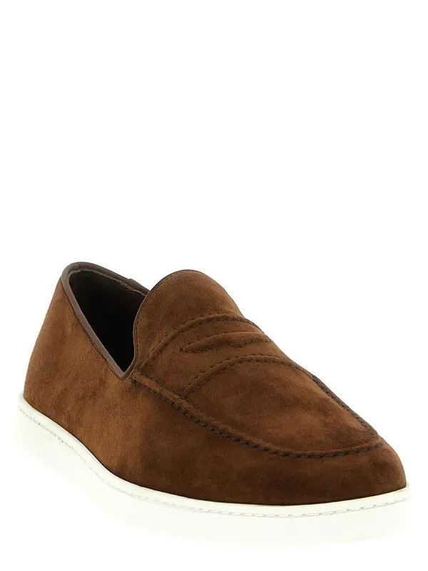 Church's Suede Loafers - Brown