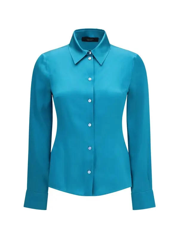 Gucci Silk Satin Shirt