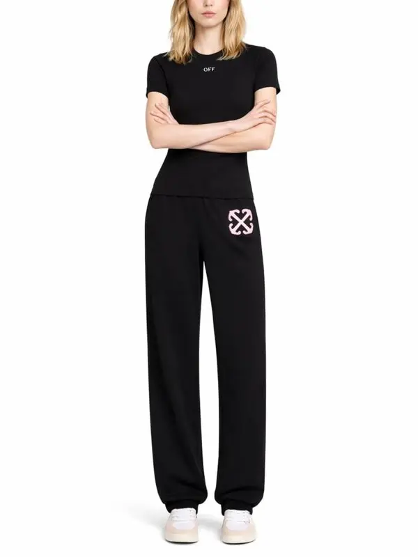 Off-White Basic T-shirt With Logo