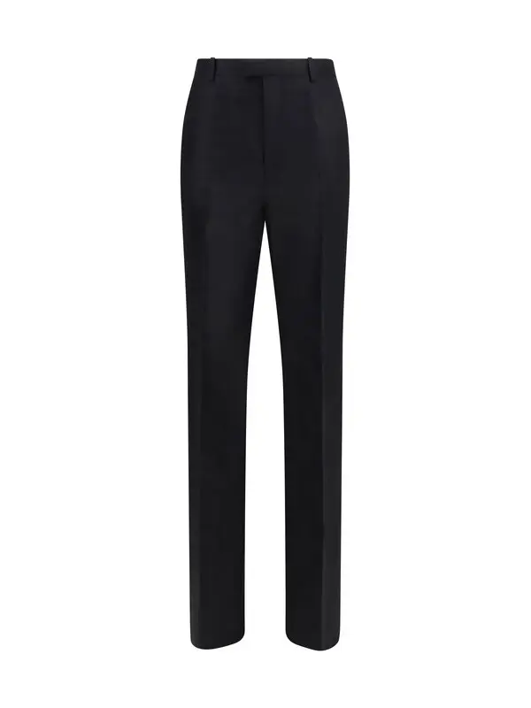 Gucci Silk Faille Pants - Black