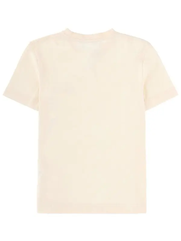 Jacquemus Grosgrain Short Sleeve T-shirt - Cream