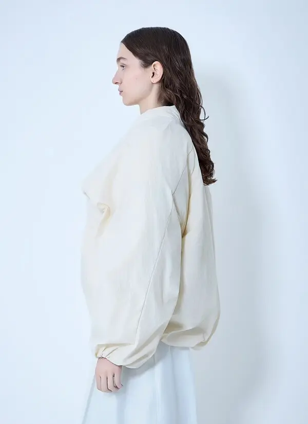 Jacquemus The Châle Bomber Jacket - White