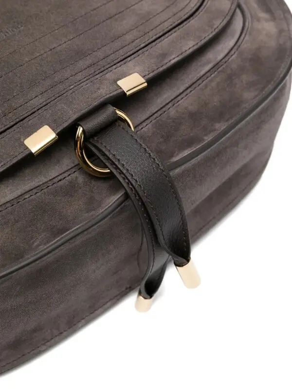 Chloé Marcie Suede Leather Hobo Bag
