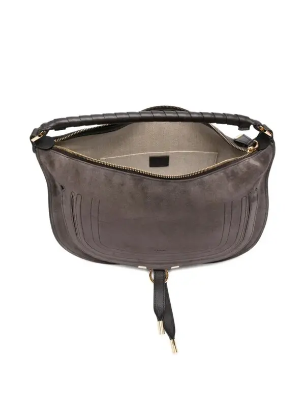 Chloé Marcie Suede Leather Hobo Bag