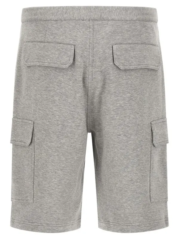 Brunello Cucinelli Cargo Bermuda Shorts - Gray