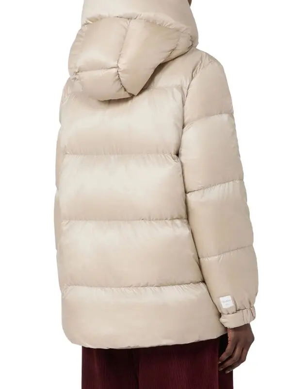 Max Mara Seia Bomber Jacket In Drop-resistant Fabric