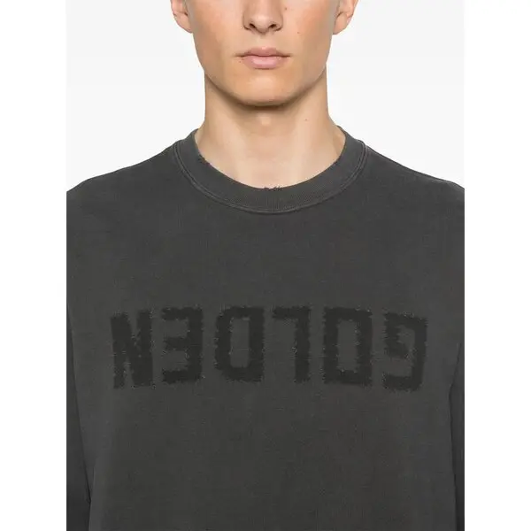 GOLDEN GOOSE Grey Sweaters & Knitwear Sweatshirts