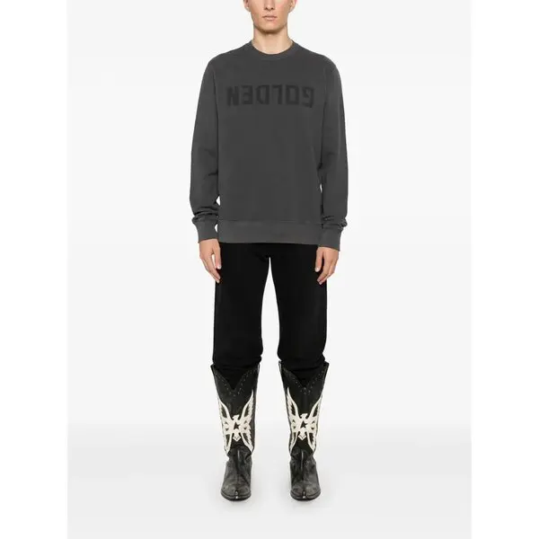 GOLDEN GOOSE Grey Sweaters & Knitwear Sweatshirts