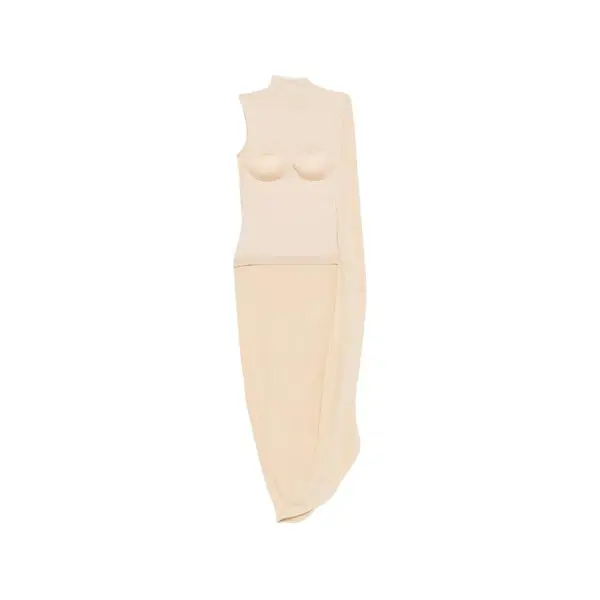 JEAN PAUL GAULTIER Neutrals Dresses Cocktail & Party Dresses - Cream