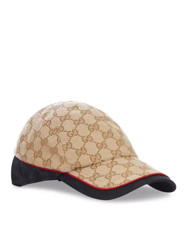 Gucci Gg Cotton Fabric Baseball Cap - Multicolor