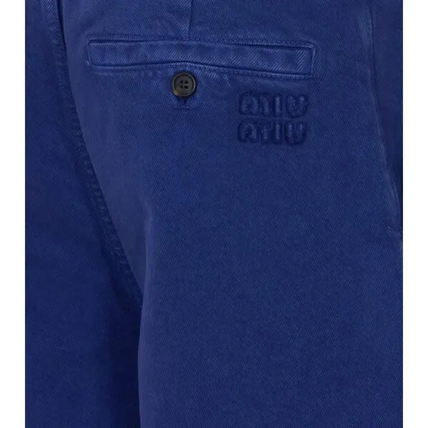 Miu Miu Logo Pants