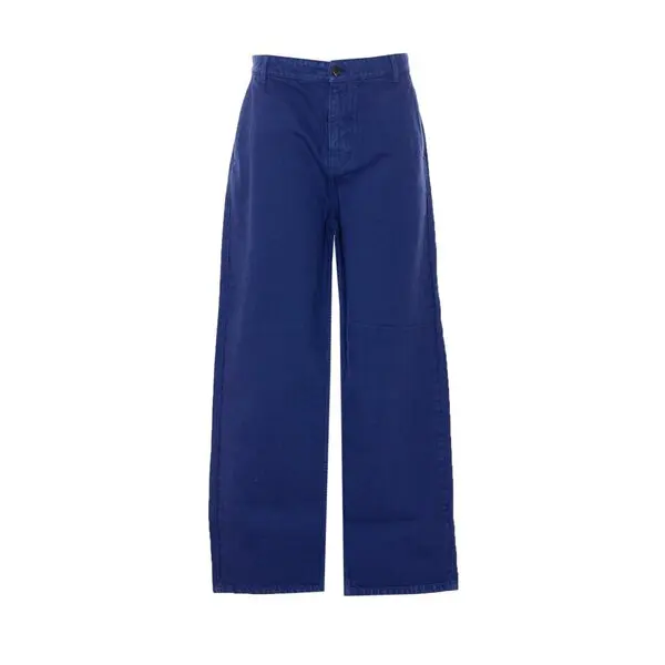 Miu Miu Logo Pants - Blue