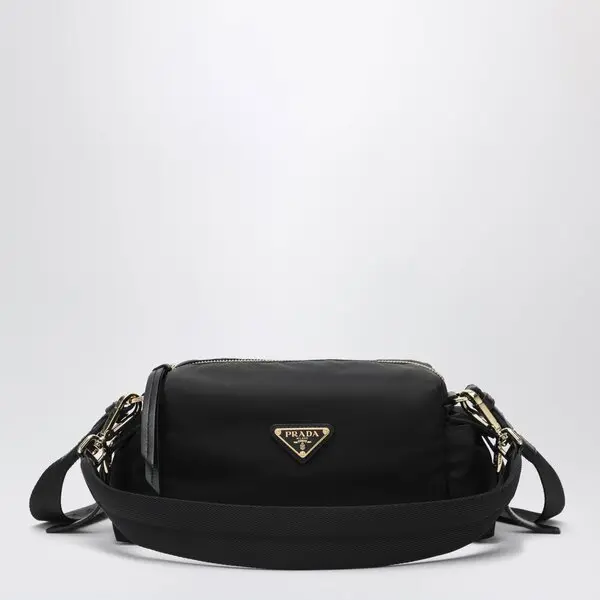 Prada Re-nylon Shoulder Bag - Black