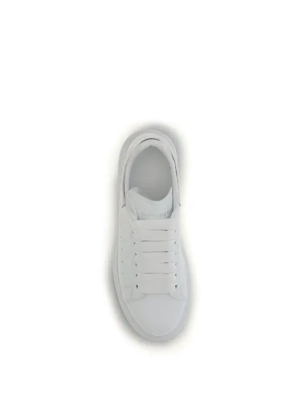 Alexander McQueen Leather Sneakers - White