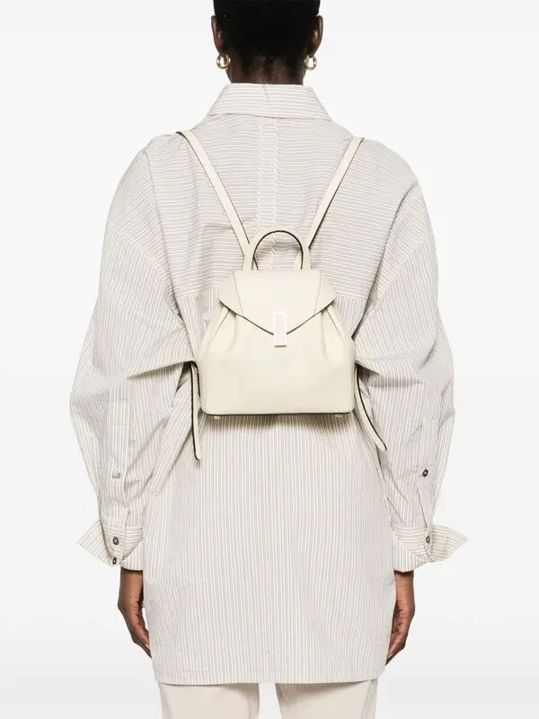 VALEXTRA Iside Mini Leather Backpack