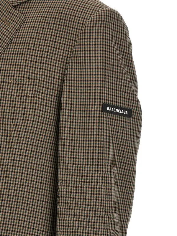 Balenciaga Sb' Blazer - Brown