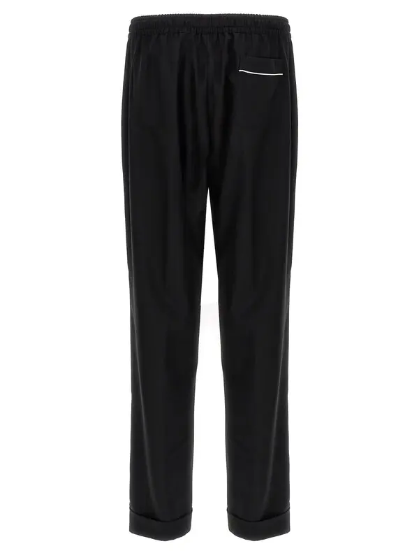Dolce & Gabbana Contrast Piping Pants