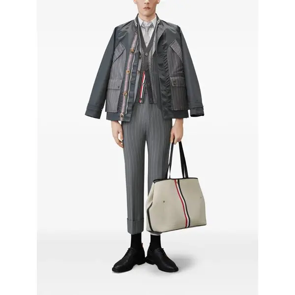 Thom Browne Grey Sweaters & Knitwear Cardigans