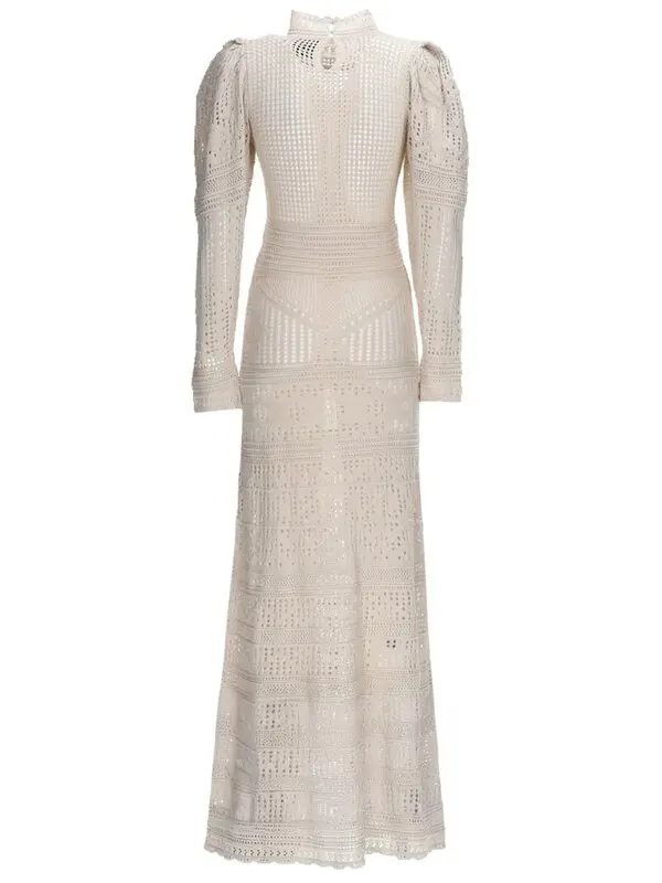 Isabel Marant Étoile Crochet Dione Dress - Cream