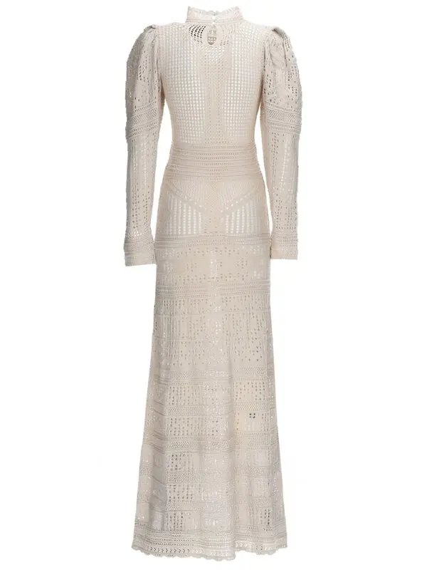 Isabel Marant Étoile Crochet Dione Dress - Cream