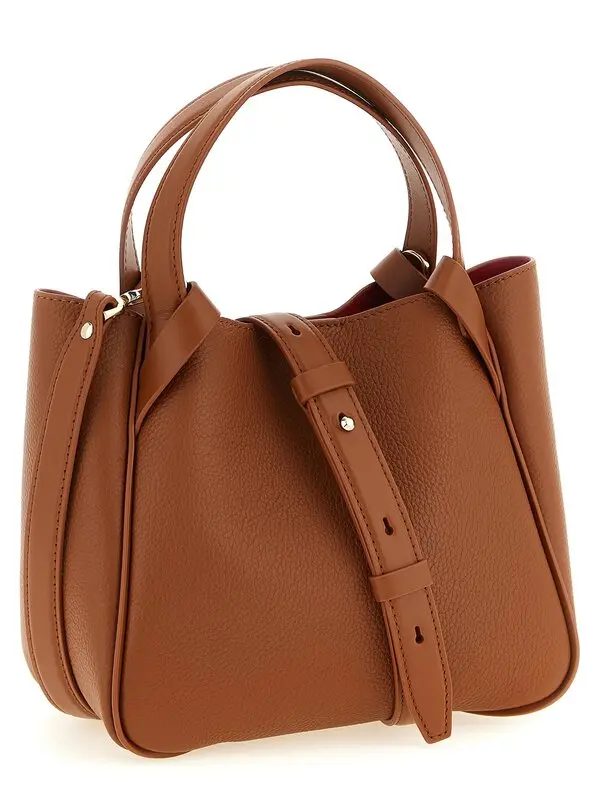 CHRISTIAN LOUBOUTIN Bettina Mini Shopping Bag - Brown