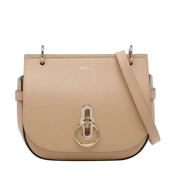 Mulberry Small Amberley Satchel Bag - Cream