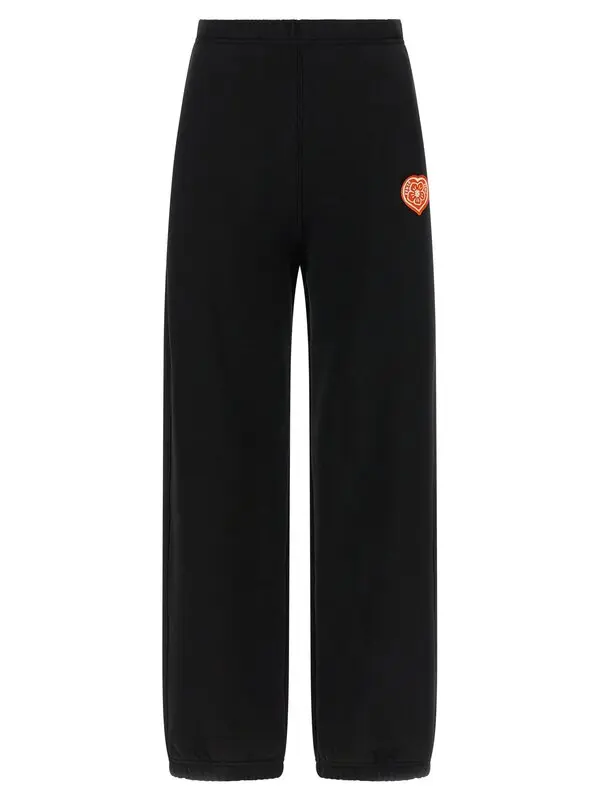 Kenzo Cotton Fleece Joggers - Black