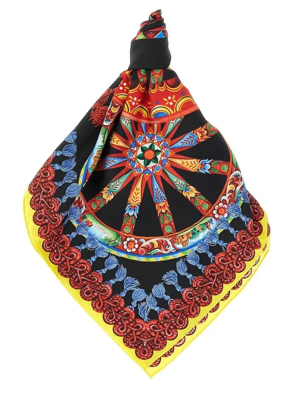 Dolce & Gabbana Carretto' Scarf - Multicolor