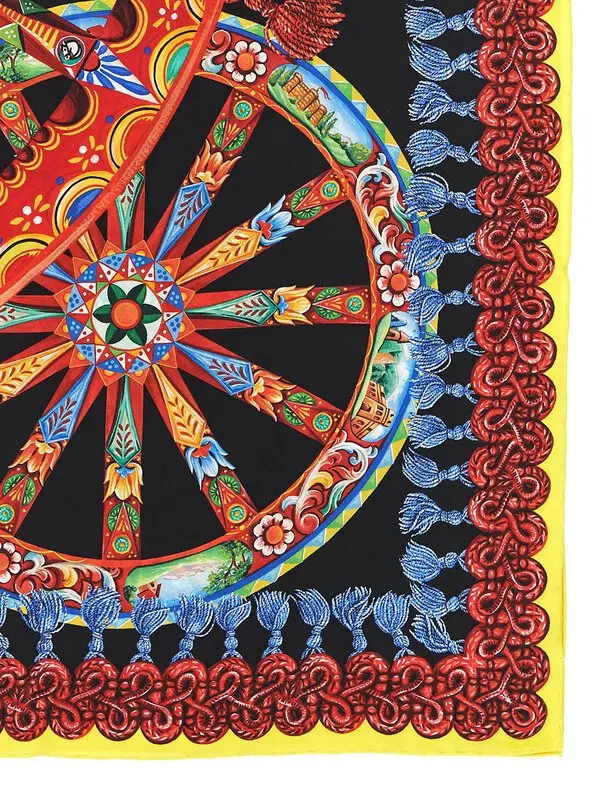 Dolce & Gabbana Carretto' Scarf - Multicolor