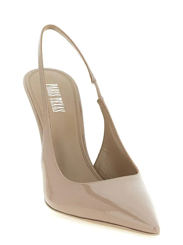 Paris Texas Lidia' Slingback - Cream