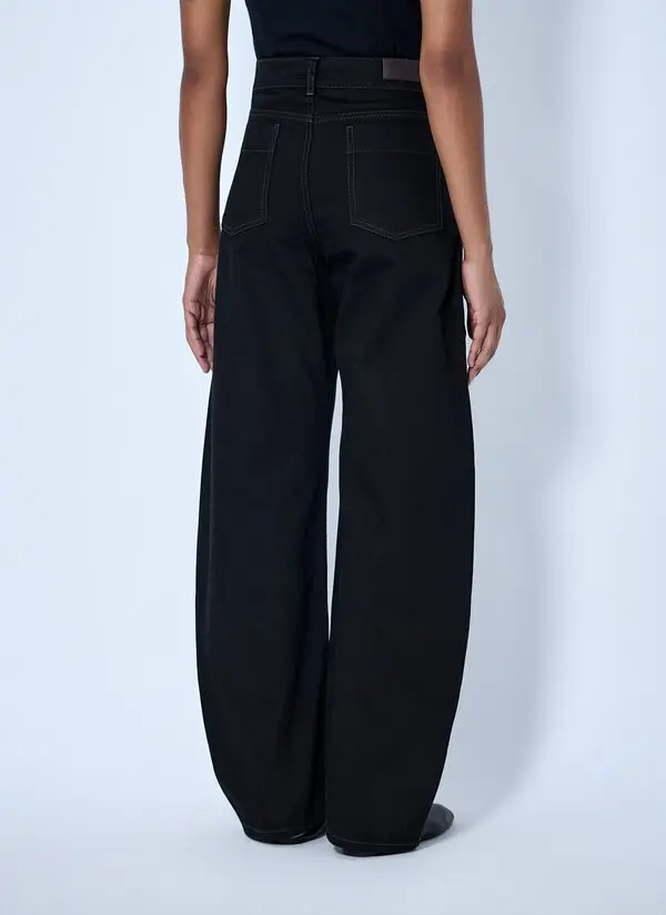 LEMAIRE High Waisted Curved Pants
