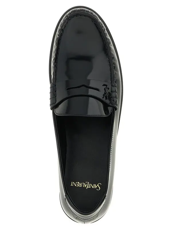 Saint Laurent Le Loafer' Loafers - Black