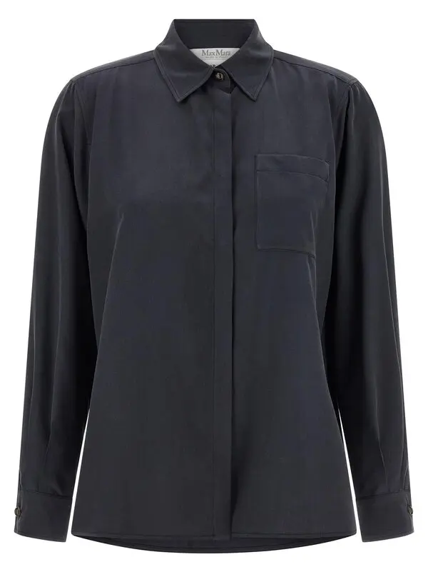 Max Mara Mxmsiamese Silk Shirt