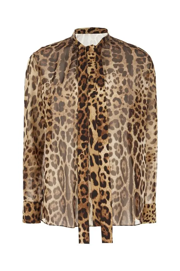 Dolce & Gabbana Animal Print Shirt - Multicolor