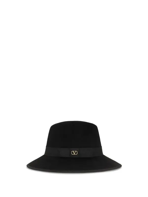 Valentino Garavani Vlogo Signature Hat - Black