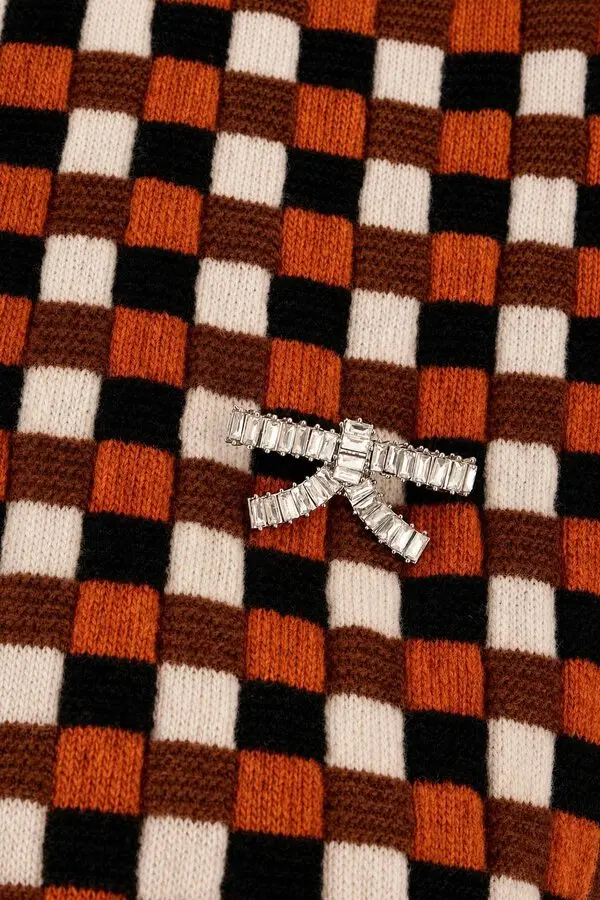 GOLDEN GOOSE Checkered Knit Vest - Multicolor