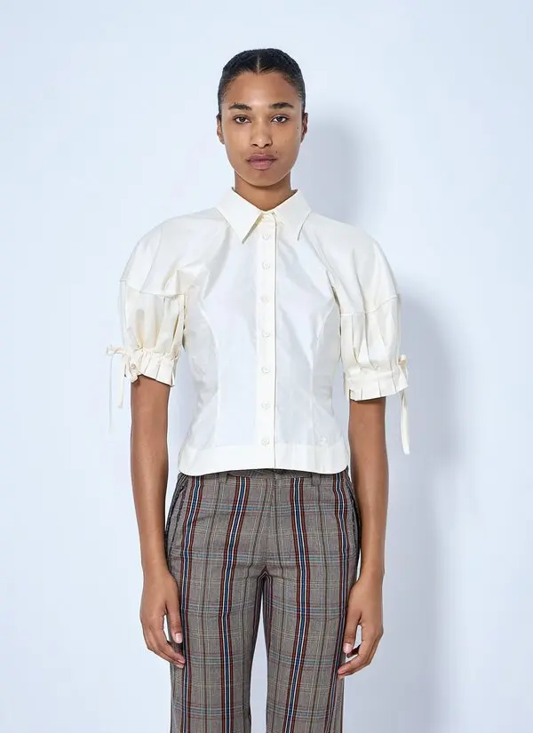VIVIENNE WESTWOOD Cotton Poplin Shirt - Multicolor