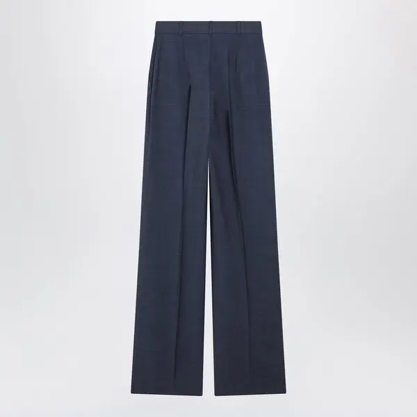 Max Mara Classic Trousers In Virgin Wool