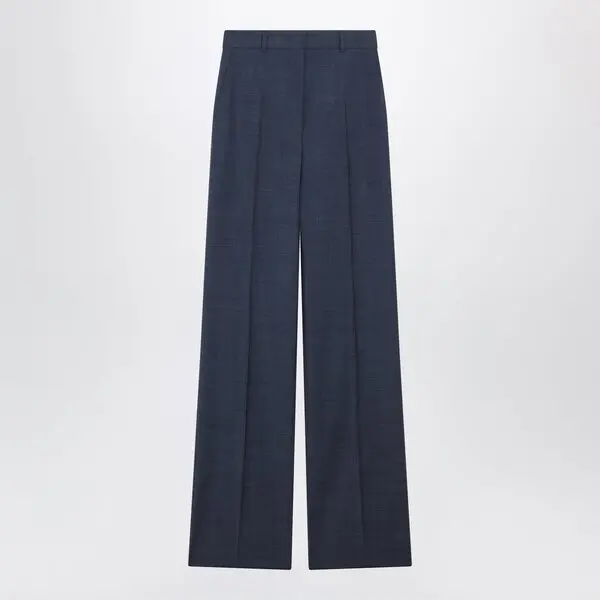 Max Mara Wool Trousers - Blue