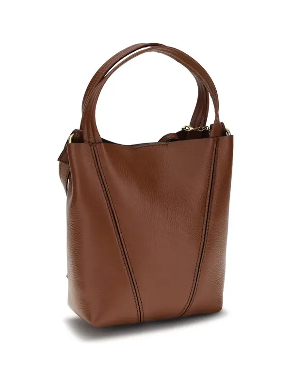 Chloé Spin Shoulder Bag - Brown