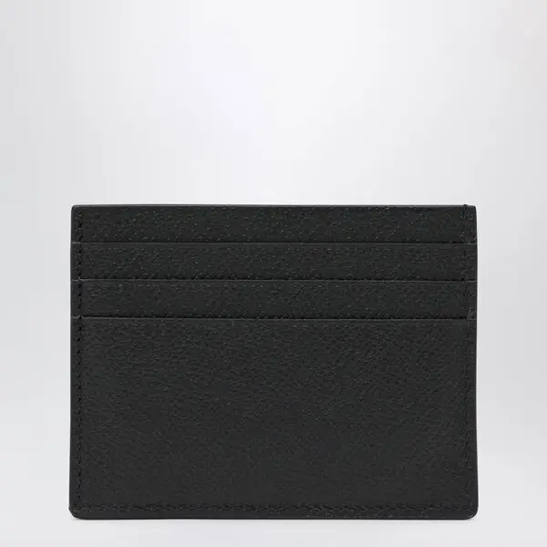 TOM FORD Grained Calf Leather Card Holder - Black